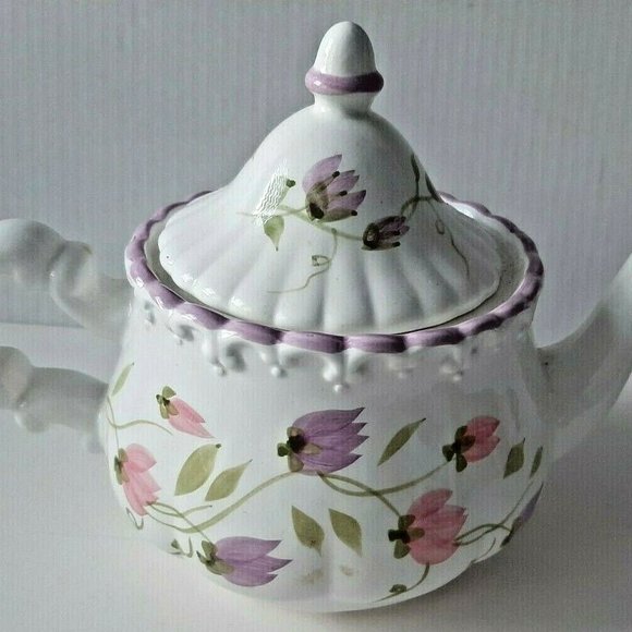 Cardinal Inc | Dining | Cardinal Inc Ceramic Teapot Pink Lavender ...